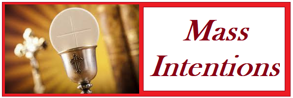 Mass Intentions Seventh Sunday In Ordinary Time | Parishes of ...