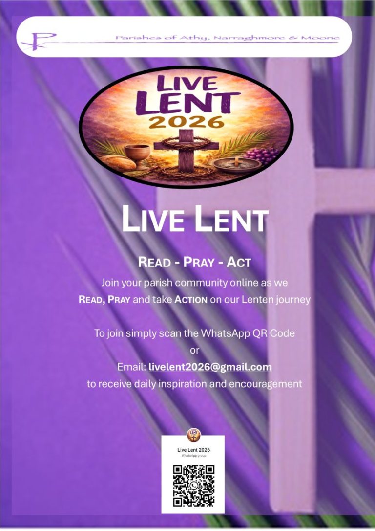 Live Lent 2026 | Parishes of Narraghmore and Moone